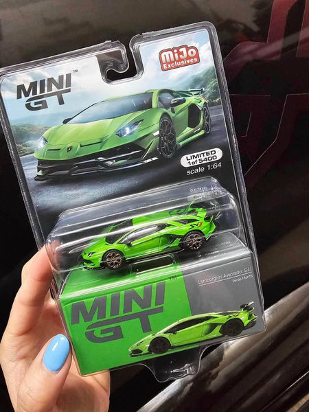 Mini GT Lamborghini Aventador SVJ Verde Mantis – Zenkai Autowerks