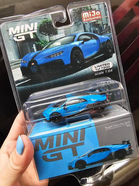Mini GT Bugatti Chiron Pur Sport Blue – Zenkai Autowerks