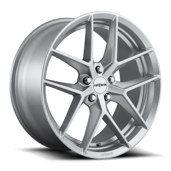 Rotiform FLG Gloss Silver Wheels – Zenkai Autowerks