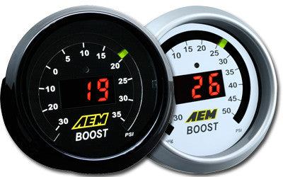 AEM Digital Boost Display Gauges – Zenkai Autowerks