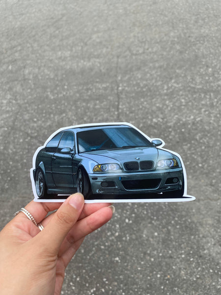 BMW M3 Decal Sticker – Zenkai Autowerks